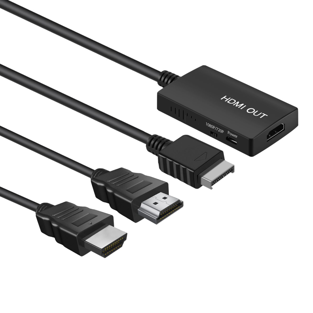 TNP PS2 HDMI Converter – AV HDMI Adapter Cable for PlayStation 2 / 3 ...